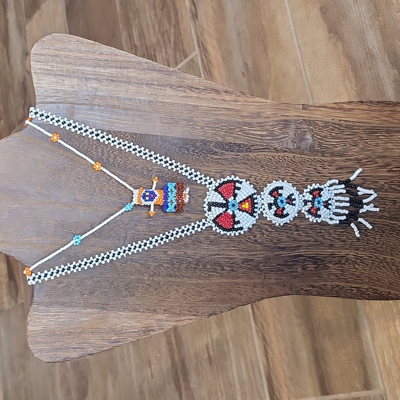 Unbranded | Jewelry | Vintage Thunderbird Seed Bead Woven Native ...